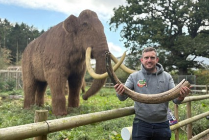 Woolly Mammoth Tusk goes on display at Hoo Zoo and Dinosaur World ...