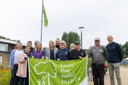 Telford celebrates winning a record six Green Flag awards - Visit Telford